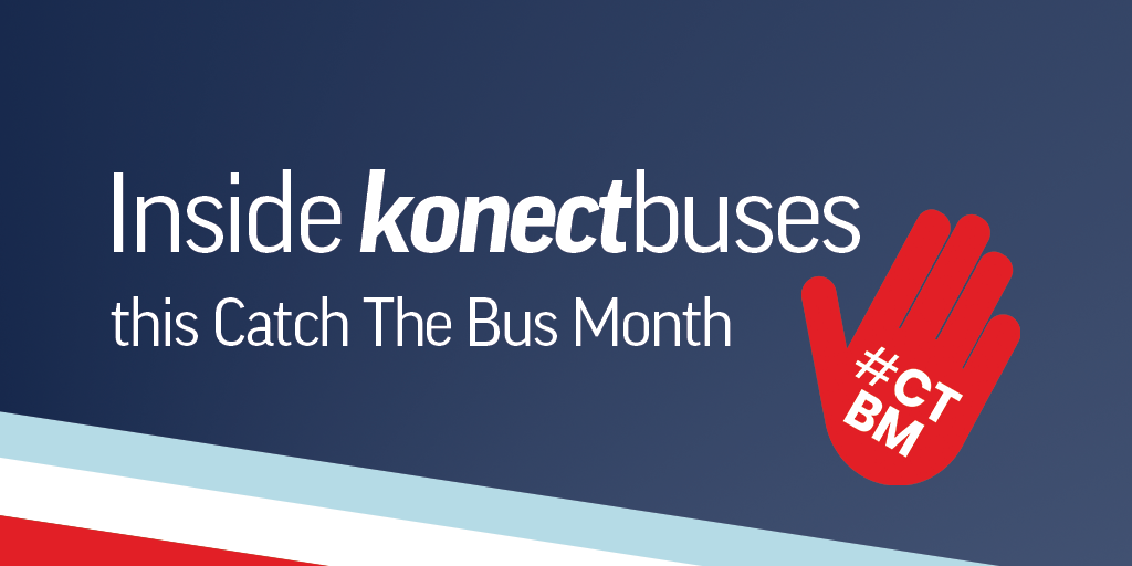 Catch the Bus Month - Going behind the scenes this September - KonectBuses