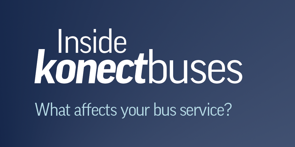 Inside Konectbuses: What affects your bus service? - KonectBuses