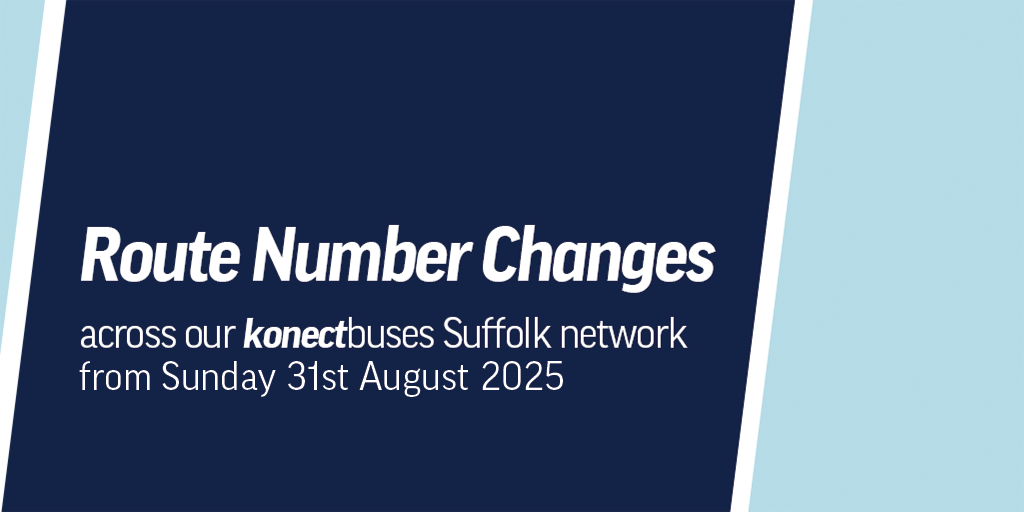 Route Number Changes from 31st August 2025 - KonectBuses